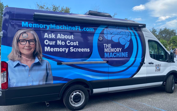 Memory Machine drives into town to promote brain health awareness on Oct. 6 - Cape Coral Breeze